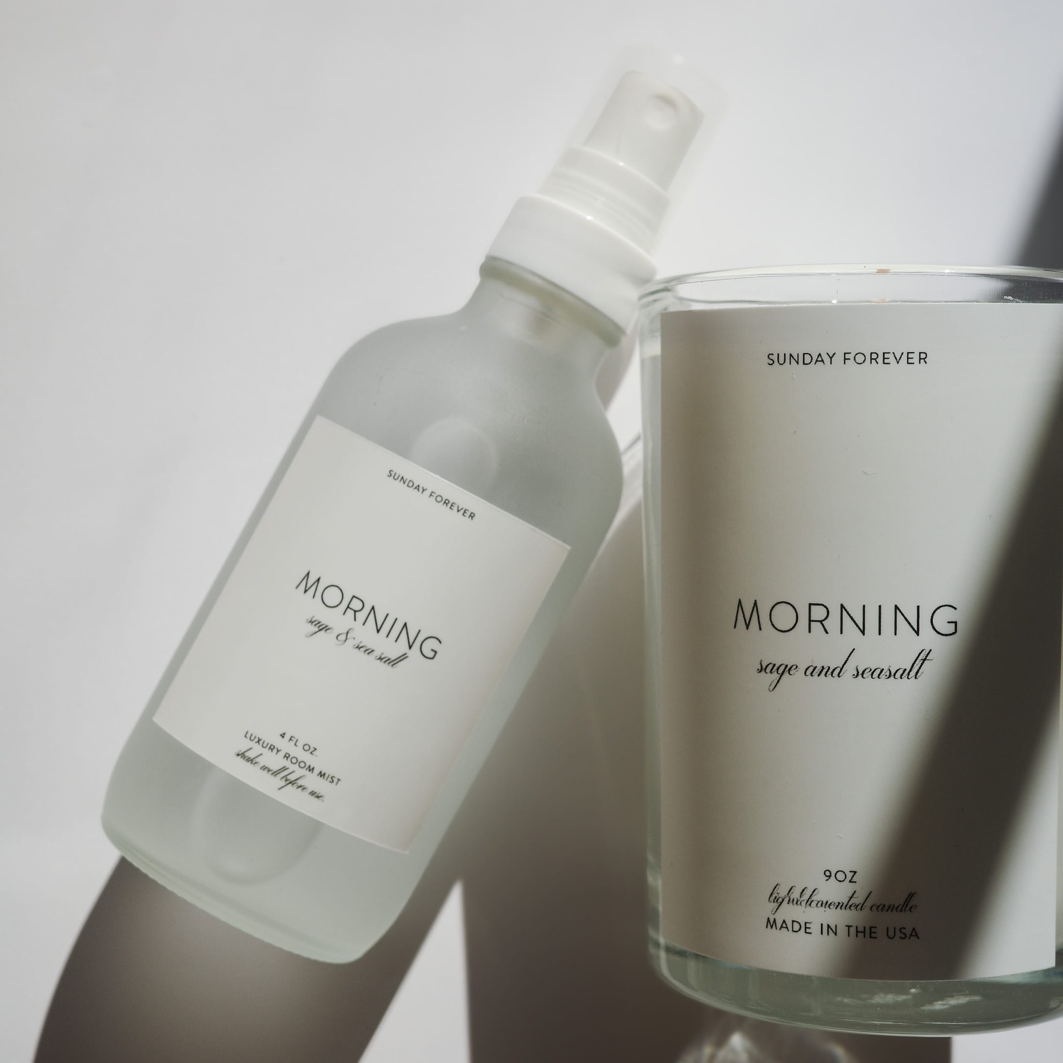 Morning Room Mist | Sea Salt & Sage Spray | Sunday Forever