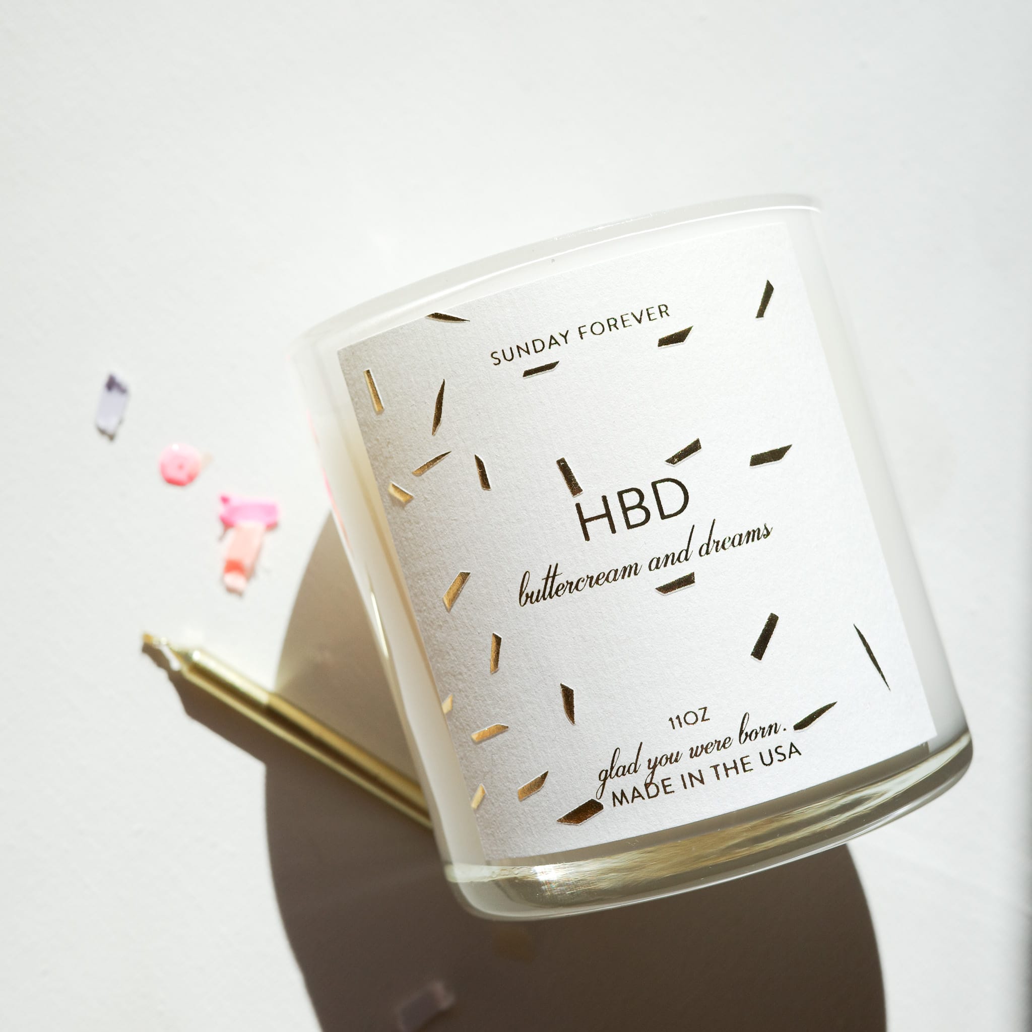 HBD Candle (Buttercream and Dreams) | Luxury Candle